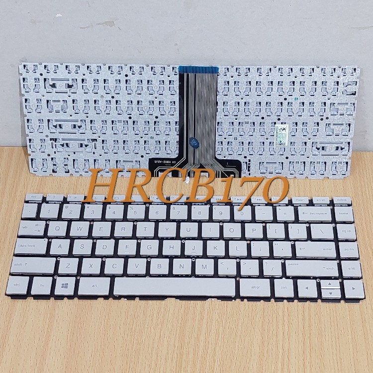 Jual Keyboard Laptop HP 14CF 14S-CF 14-DH 14-DQ 14-BW Silver -HRCB ...