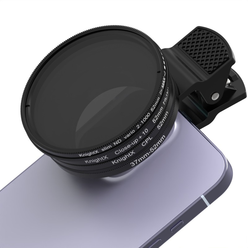 Jual KnightX Mobile Phone Lens Universal Polarizer Camera Lens CPL Star Variable ND Filter For ...
