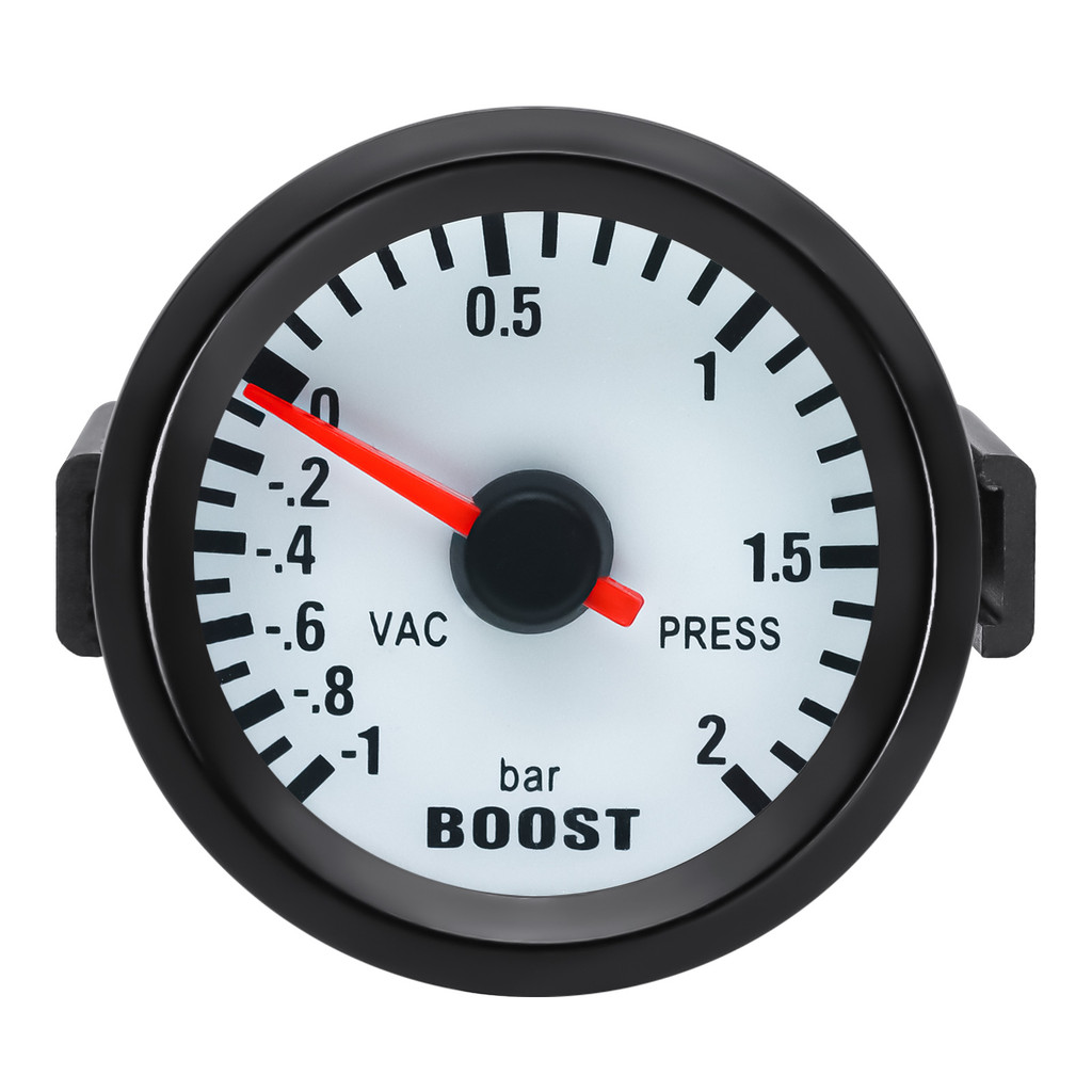 Jual -1~2BAR Turbo Boost Gauge BAR 2" 52mm Car Gauge Blue LED Light ...
