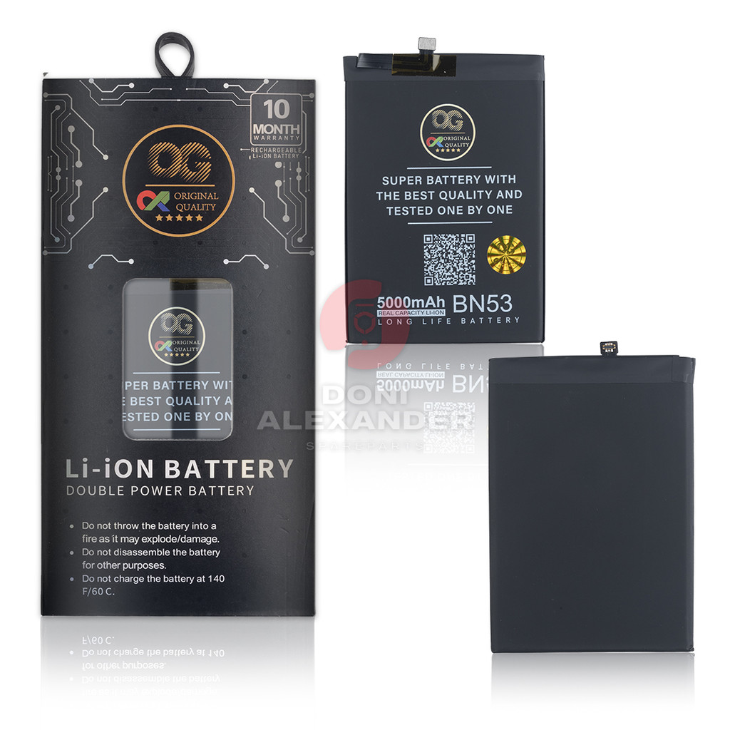 Jual BATERAI BATRE OG SUPER ( OG ) XIAOMI REDMI NOTE 9 PRO / NOTE 10 ...
