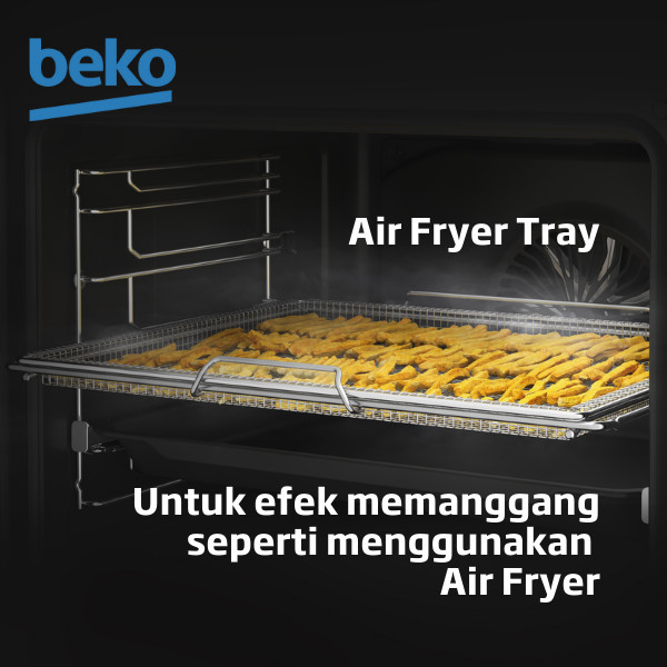 Jual Beko Mini Oven dan Air Fryer 19L BMF19EG | Shopee Indonesia