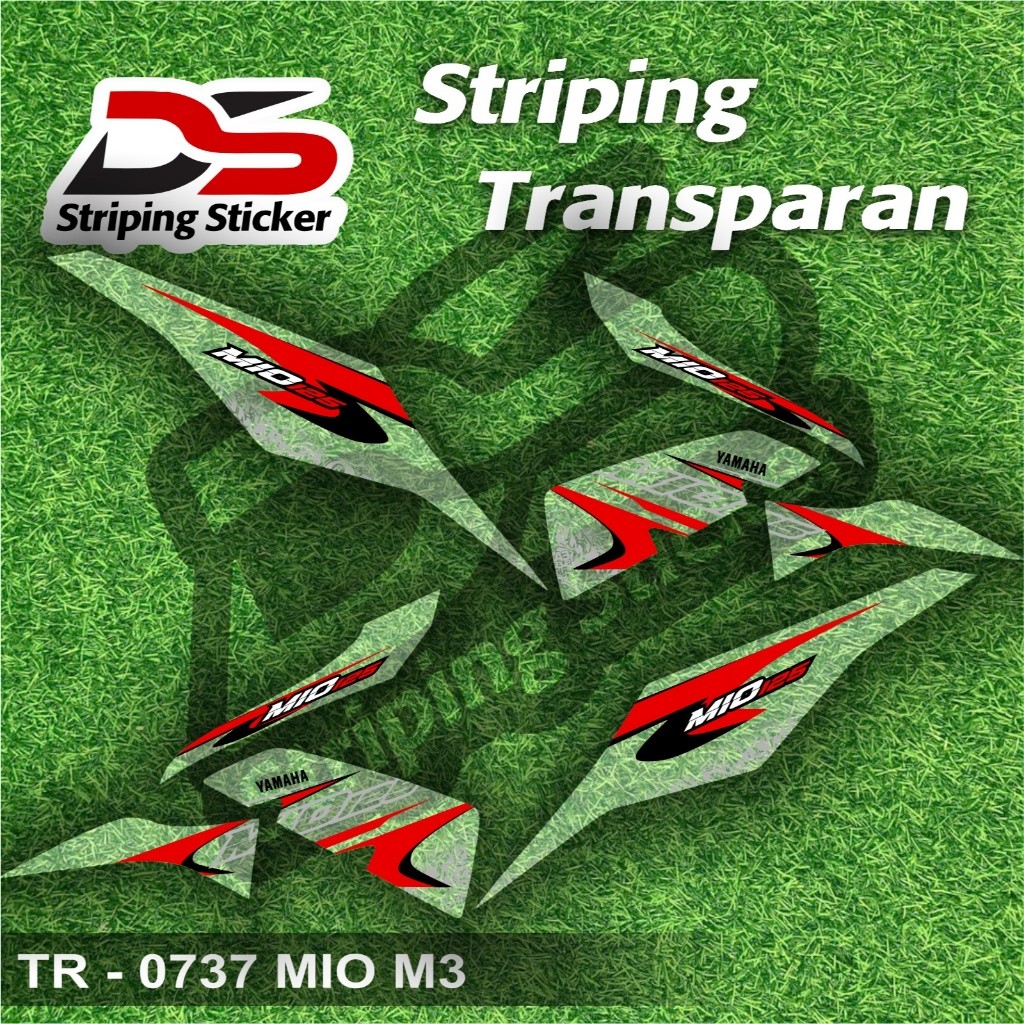 Jual Striping Stiker Transparan Mio M3 ( TR-0737) List Variasi Sticker ...