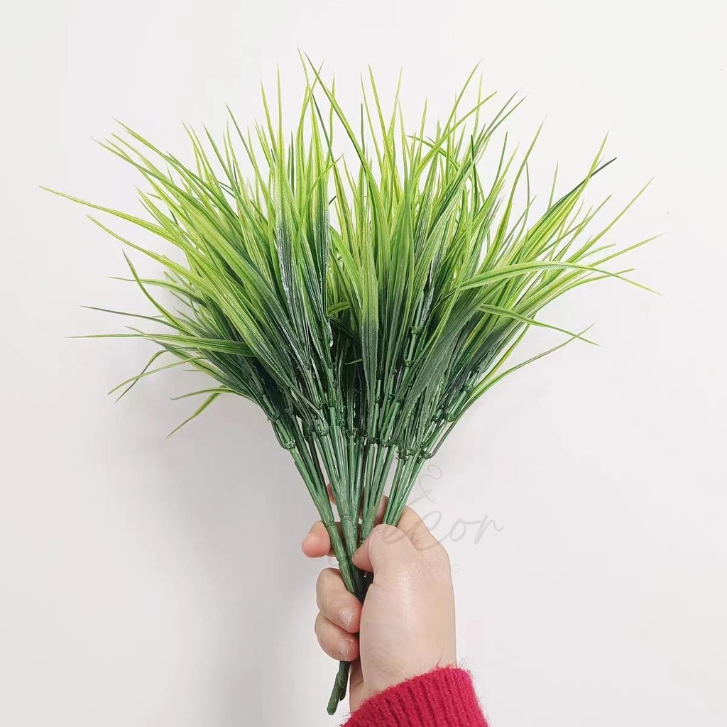 Jual Daun Rumput Hias Daun Ilalang Kucai Daun Artificial Dekorasi ...