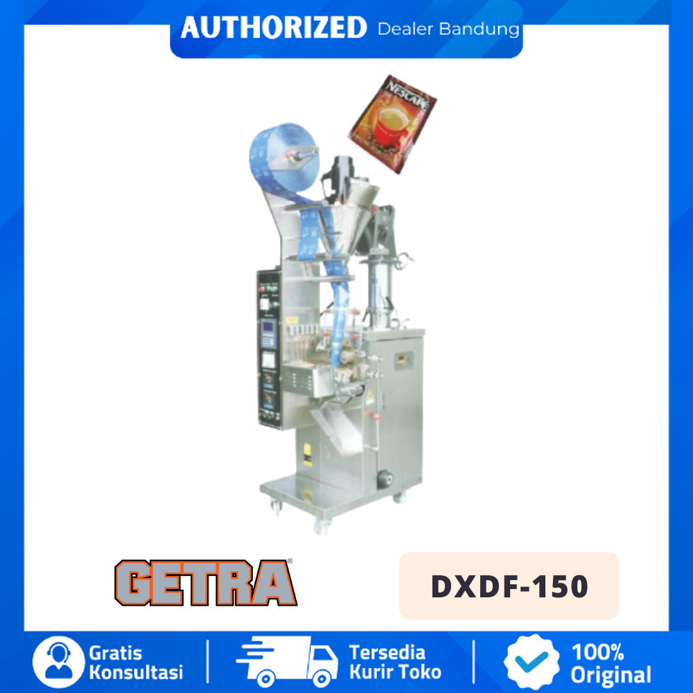 Jual GETRA DXDF 150 DXDF-150 MESIN PENGEMAS SACHET SENSOR OTOMATIS ...