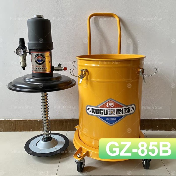 Jual Pompa Gemuk Angin 45 Liter Grease Pump Lubricator Air Operated 50: ...
