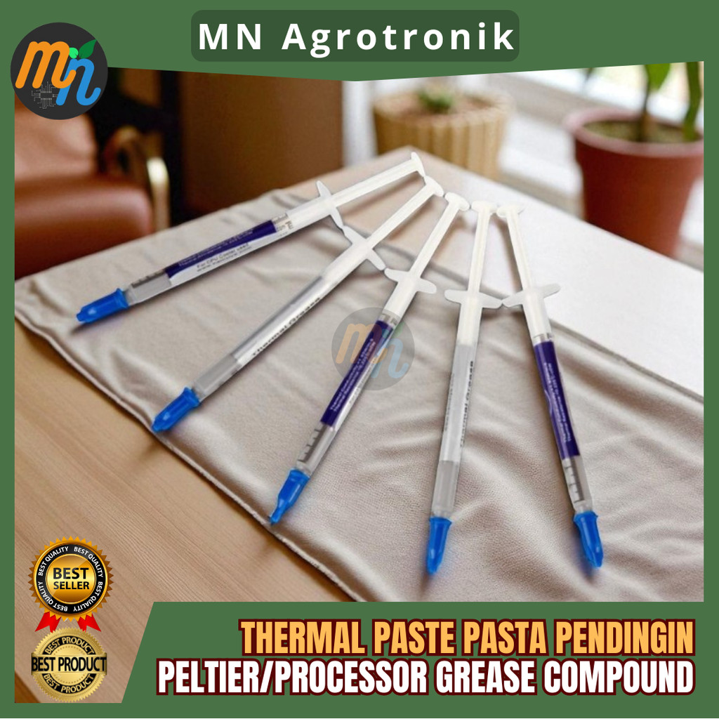 Jual THERMAL PASTE PASTA PENDINGIN PELTIER PROCESSOR GREASE COMPOUND ...