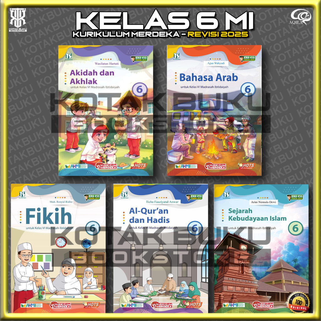 Jual Buku Kelas 6 MI Kurikulum Merdeka / KMA 450 / Tiga Serangkai / Madrasah Ibtidaiyah | Shopee ...