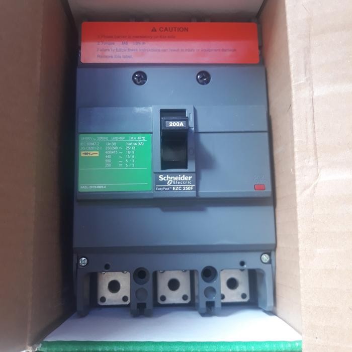 Jual MCCB NFB SCHNEIDER 25KA EZC250N 3P 250A EZC250N3250 | Shopee Indonesia