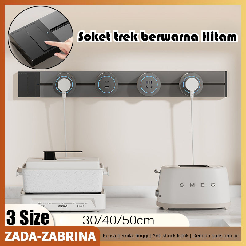 Jual Track Socket 30-50cm Matikan Daya Satu Tombol Stop Kontak Colokan ...