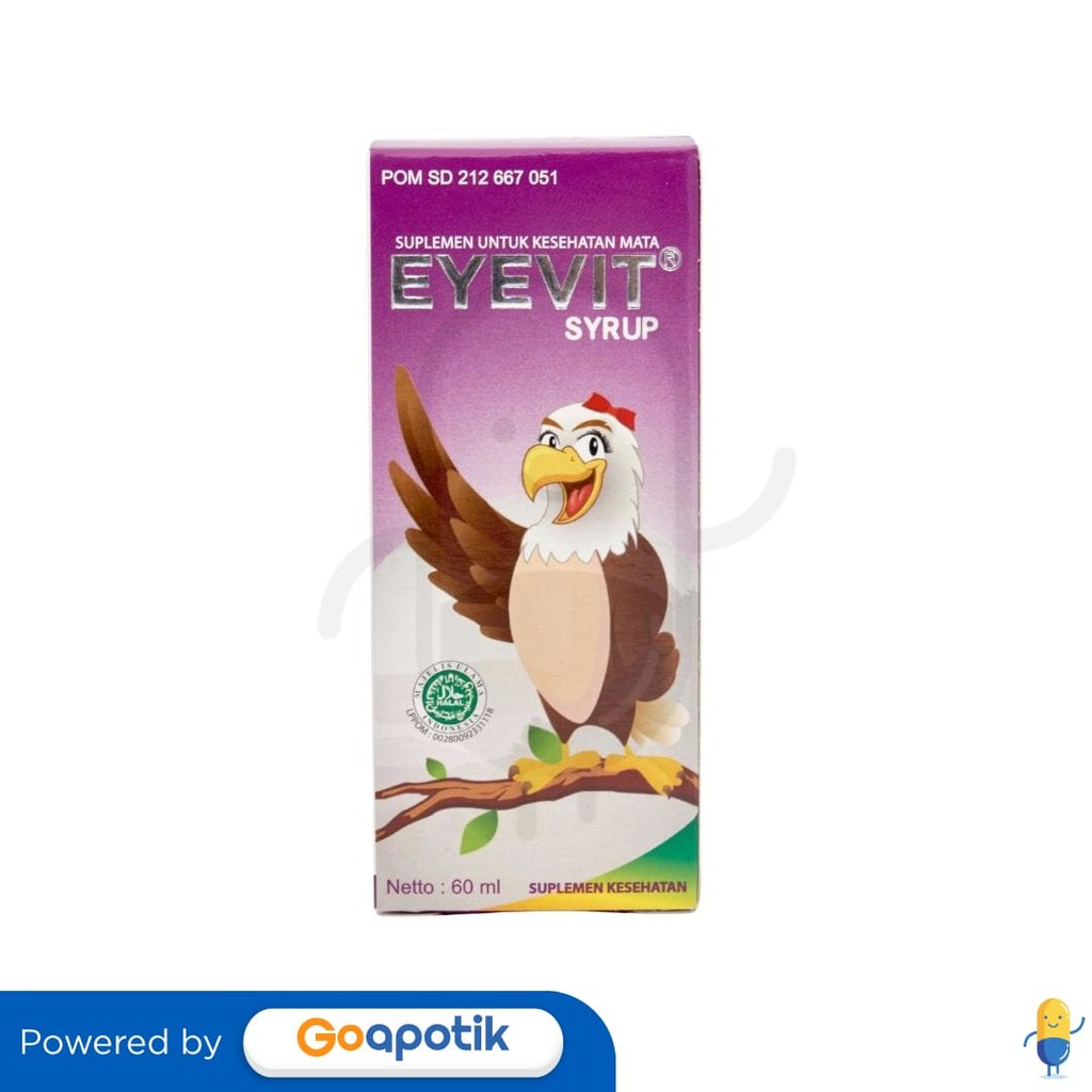 Jual Eyevit Syrup Isi 60 Ml Botol | Shopee Indonesia
