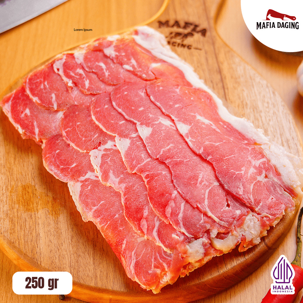Jual [Mafia Daging] USA Beef Slice / Daging Sapi Slice Tipis ...