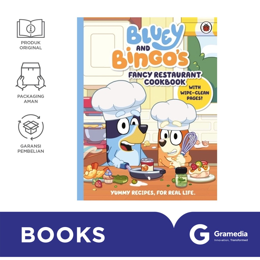 Jual Bluey: Bluey and Bingo’s Fancy Restaurant Cookbook (Bluey ...