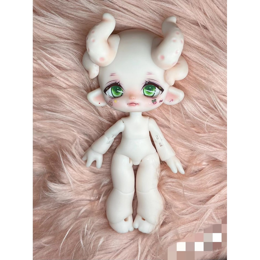 Jual BJD doll 13cm pet doll girl's doll toy birthday gift mini elf free ...