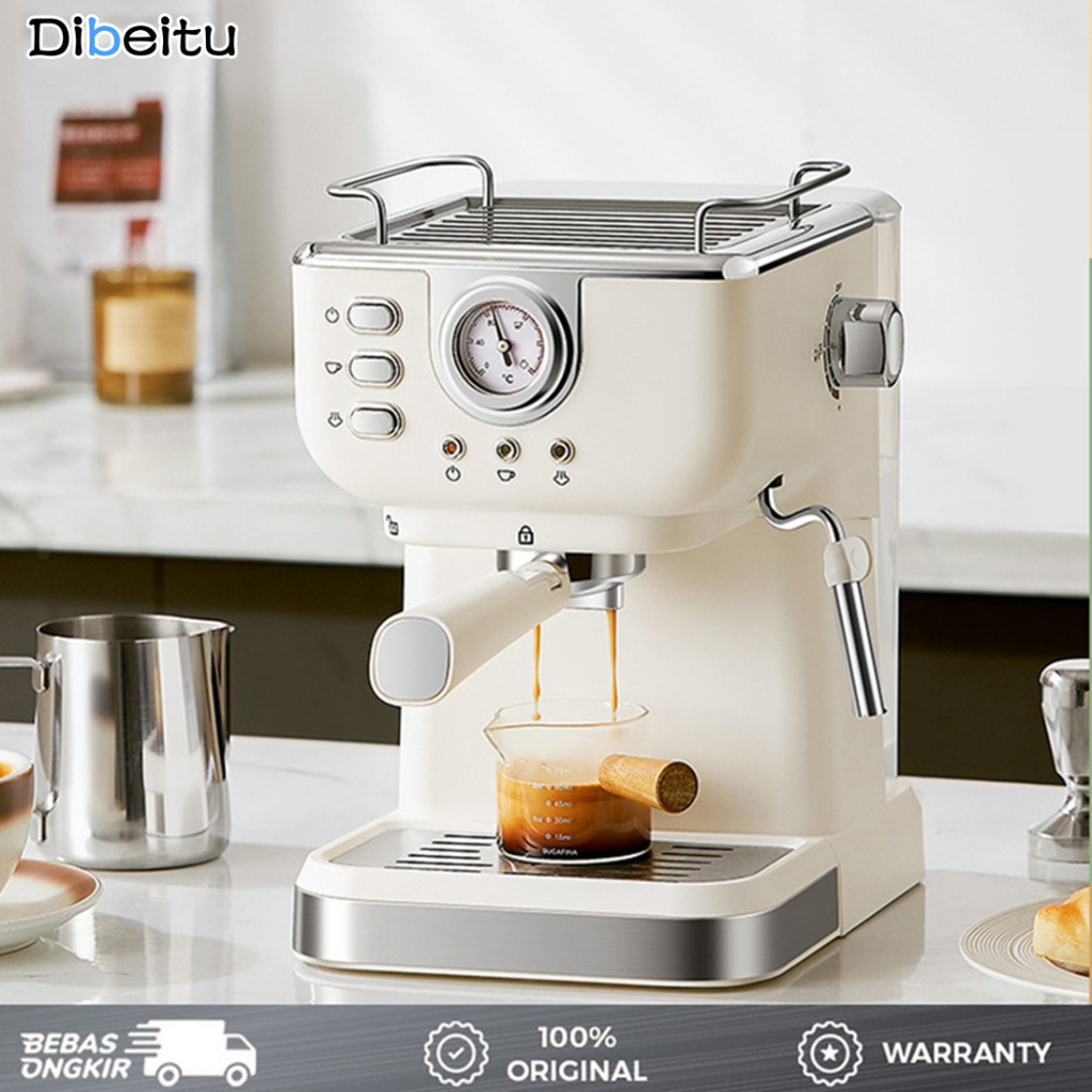 Jual Mesin Kopi Espresso 2 in 1 Coffee Maker 20 Bar 850W -CM3120 - Putih | Shopee Indonesia