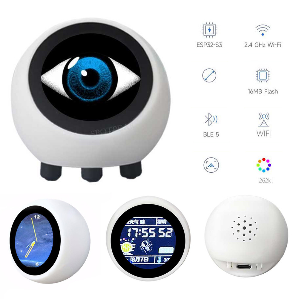 Jual ESP32 S3 AI DeepSeek Voice Chat Robot 1.28'' LCD Screen Support ...