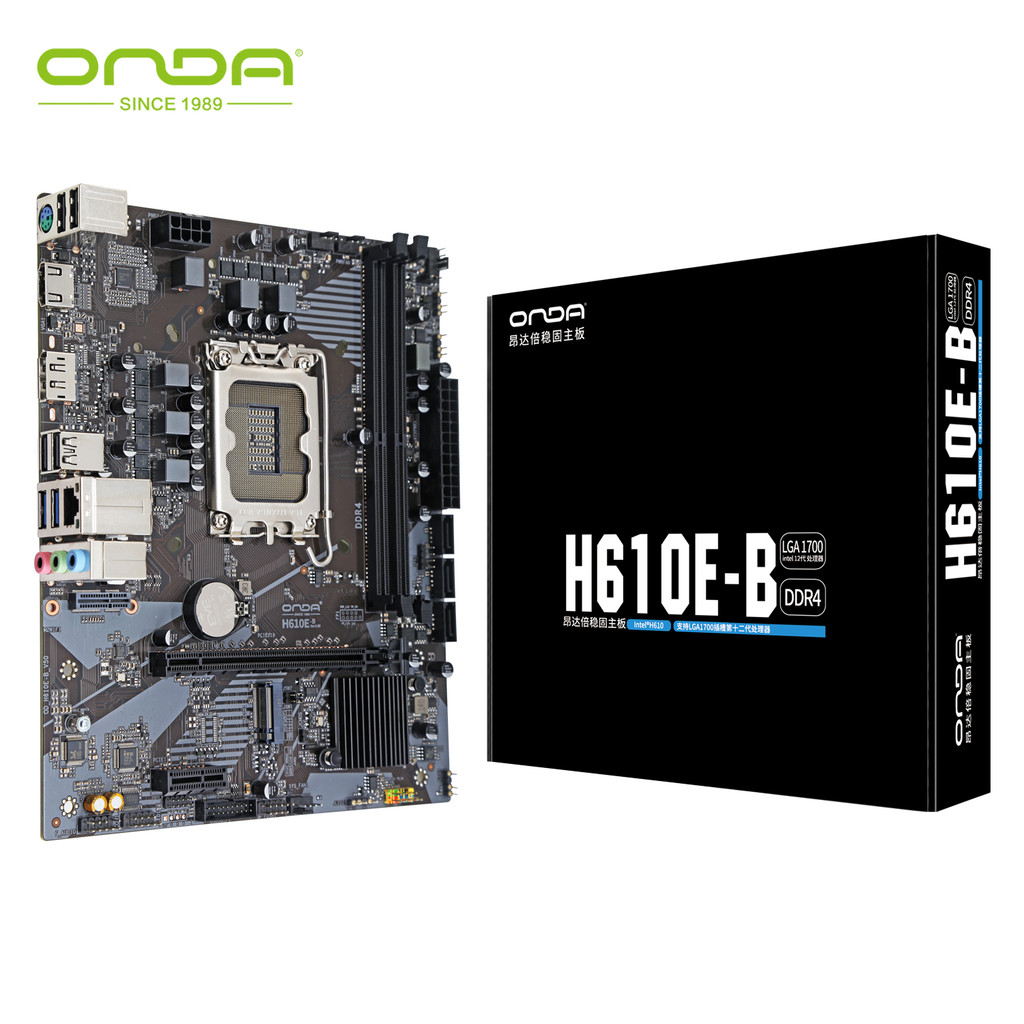 Jual New ONDA H610 LGA 1700 Intel Motherboard-12/13/14th Gen Core i3/i5/i7 Ready,Dual DDR4,M.2 ...