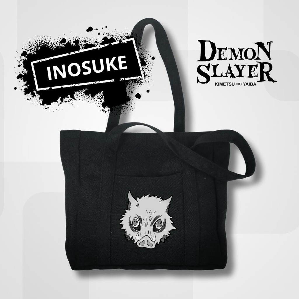 Jual KIMORI.ID - TOTE BAG KANVAS PREMIUM RESLETING KARAKTER ANIME ...