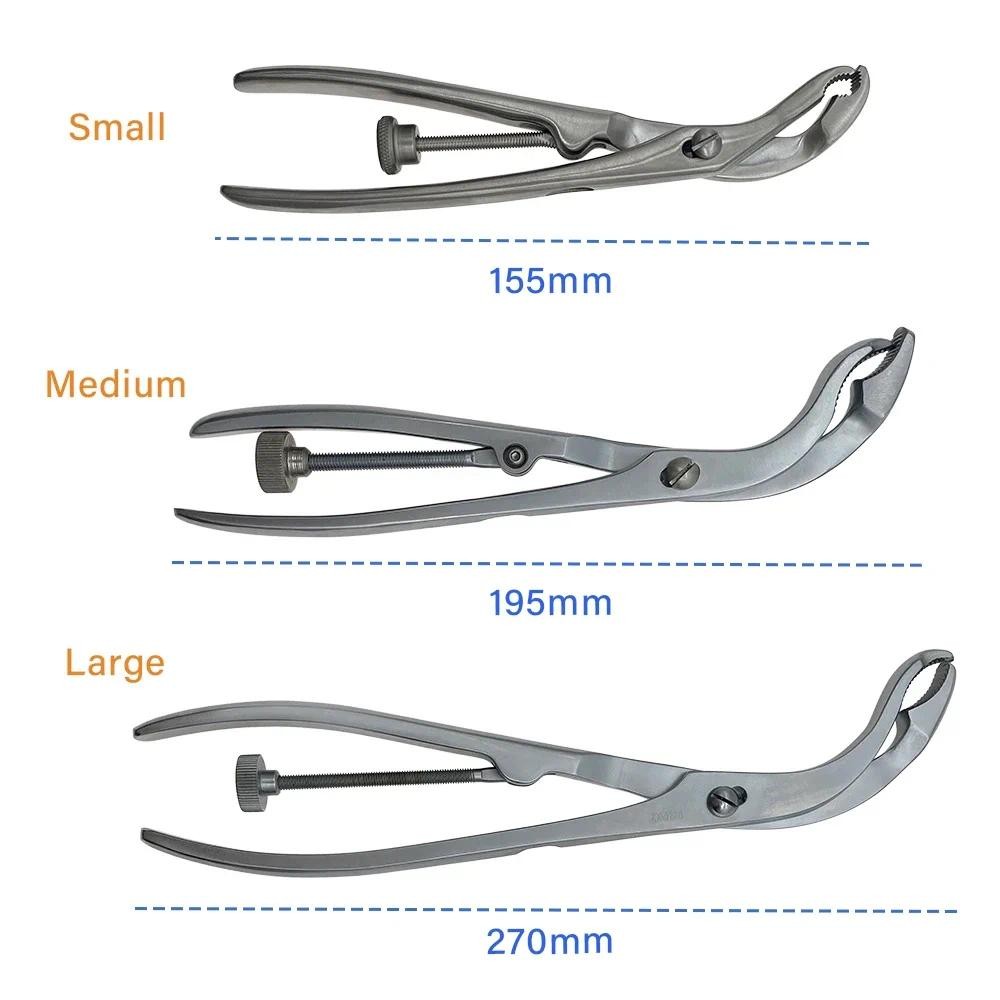Jual Orthopedic Reduction Forceps Bone Holding Forceps Thread Fixation ...