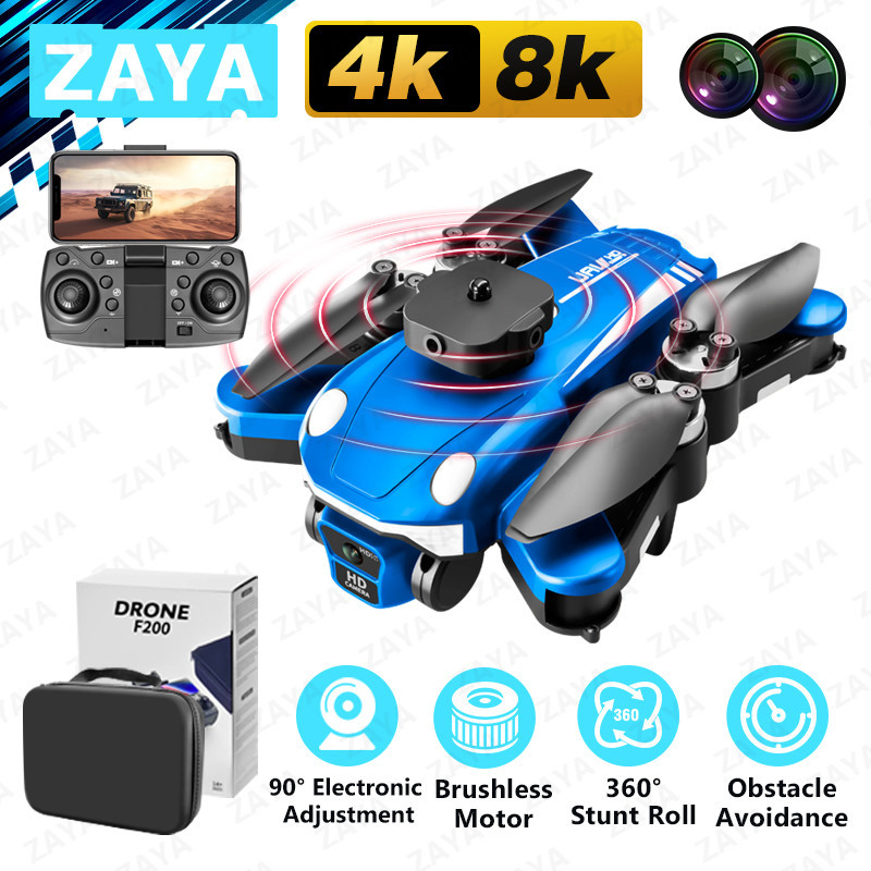 Jual F200 RC Plane FPV Airplane Remote Control Aircraft Toy 4K 8K Photo ...