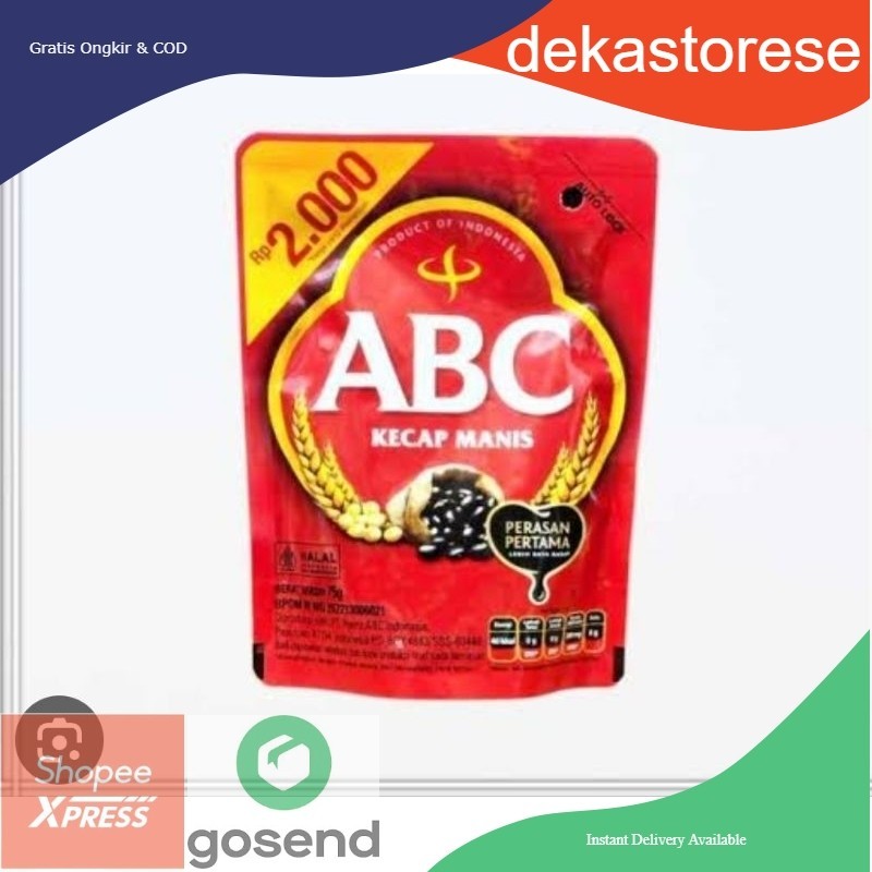 Jual Kecap ABC refill 60 ml kemasan 2000 an / ABC Kecap Manis kemasan ...