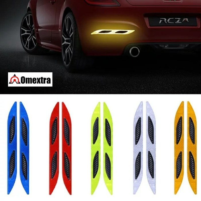 Jual Reflector Fog Lamp Mobil Car Reflective Sticker Fog Reflektor ...