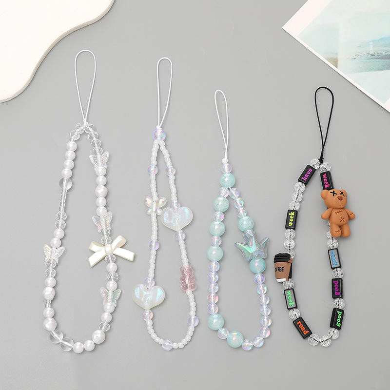 Jual Phone Straps gantungan hp korean chain pelindung Handphone Case ...