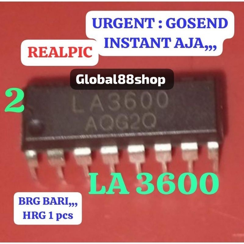 Jual LA3600 LA 3600 IC TR TRANSISTOR IGBT MOSFET MOSPET GALAXY GALAXI ...