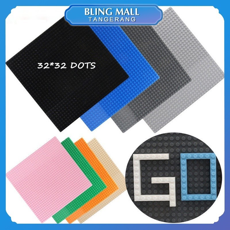 Jual 【32*32 Dots】Papan Baseplate / Building Block Base Plate / Pelat ...