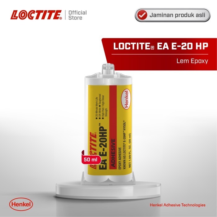 Jual Henkel LOCTITE EA E-20HP Adhesive Epoxy 50ML E/C 50 ML | Shopee ...