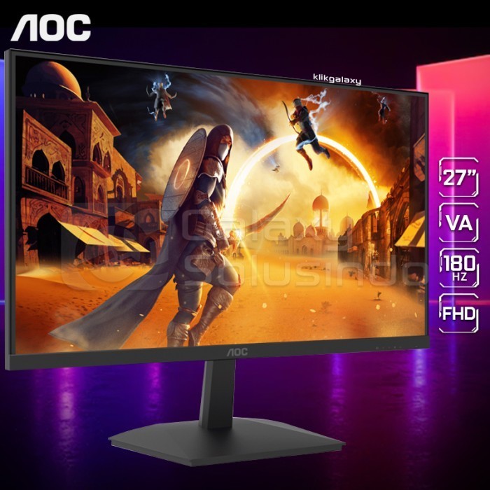 Jual AOC 27G15N 27 Inch VA 1ms 180HZ FHD Gaming Monitor | Shopee Indonesia