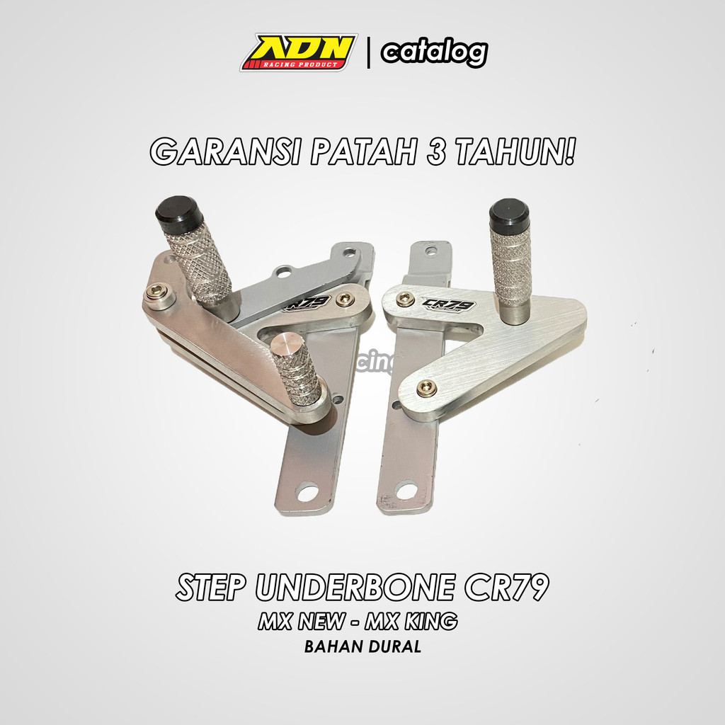 Jual Step Underbone CR79 Dural Mx New Mx King Double Disk UB Roadrace ...