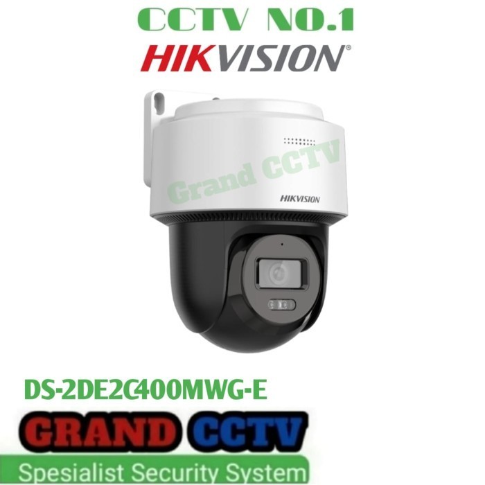 Jual DS-2DE2C400MWG-DE Hikvision 2-inch 4 MP IR Mini PT Dome Network Camera/two-way Audio/Human ...