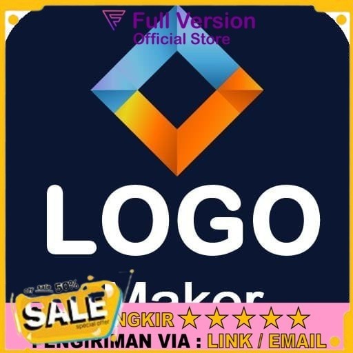 Jual Beli 2 Gratis 1 Logo Maker Android Pro - Aplikasi Membuat + Design Logo Toko Usaha Bisnis ...