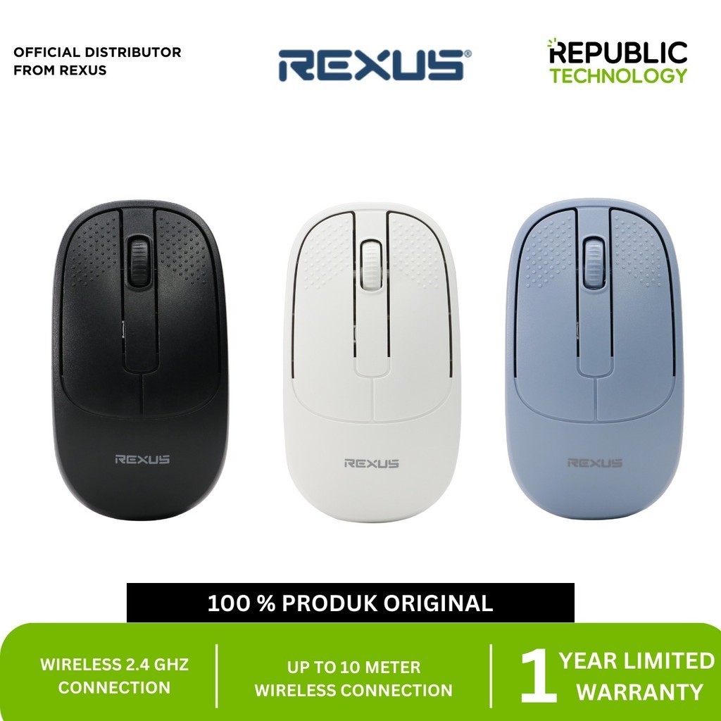 Jual Rexus Mouse Office Wireless Q5 | Shopee Indonesia