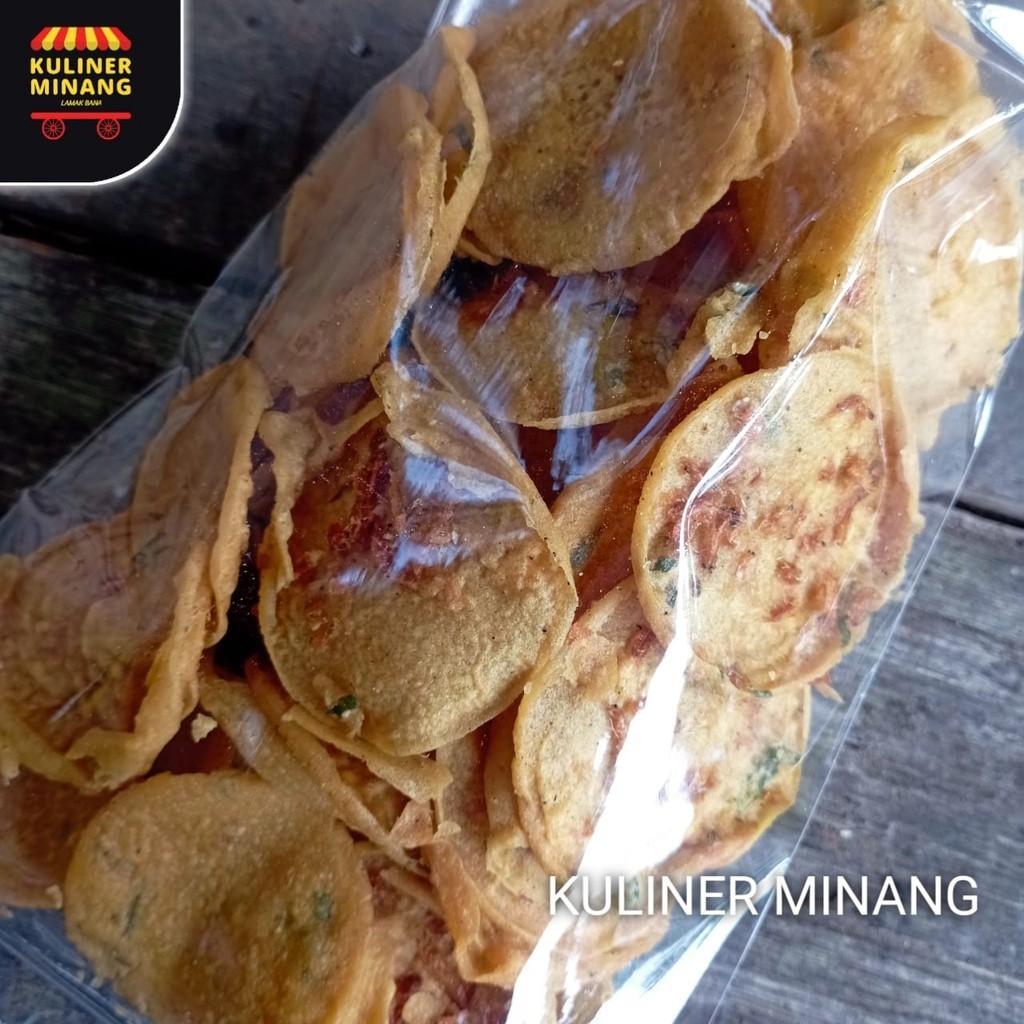 Jual Kuliner Minang Rakik Peyek Udang Gurih & Rapuh Original Oleh-Oleh ...