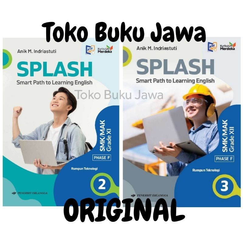 Jual Buku SMK SPLASH Smart Path to Learning English Kelas XI XII 11 12 ...