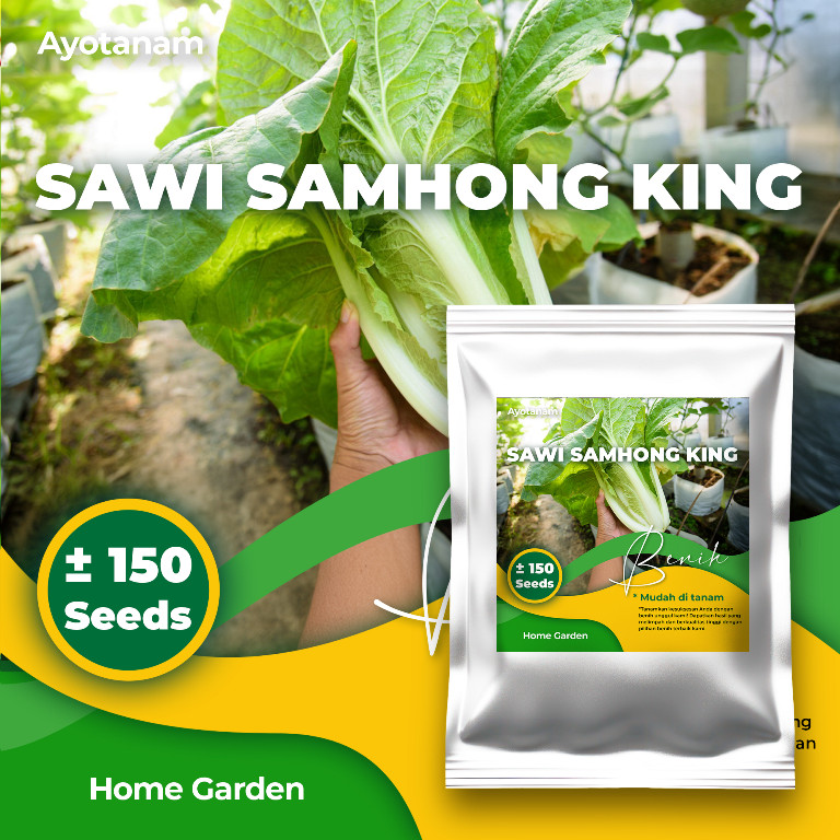 Jual AYOTANAM Benih Sawi Samhong King isi ± 150 Benih | Shopee Indonesia