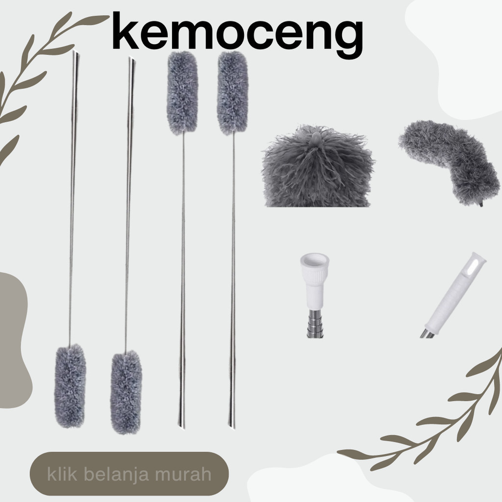 Jual Kemoceng Panjang Extendable Bisa DITEKUK/Kemoceng 2,8 Meter ...