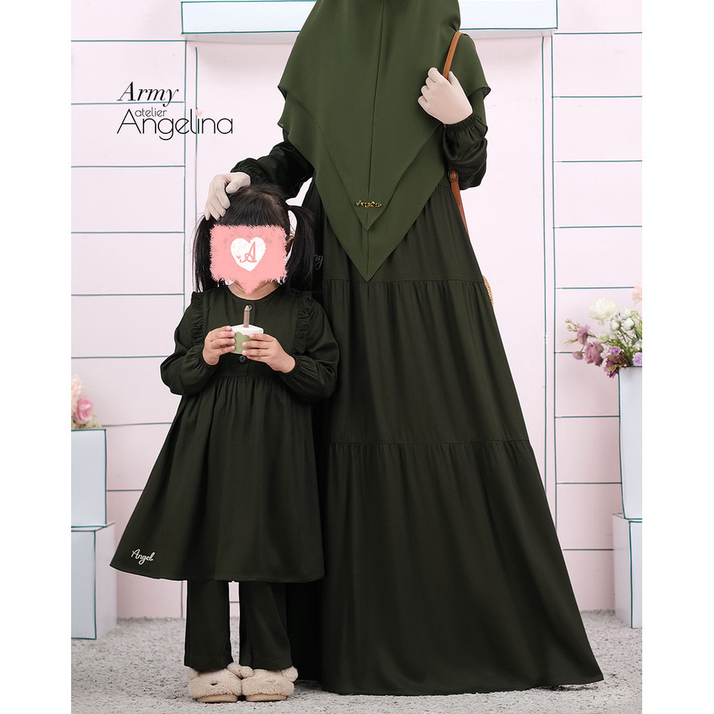 Jual Atelier Angelina Embroiderry Bella dan Little Zahra Seaweed ...