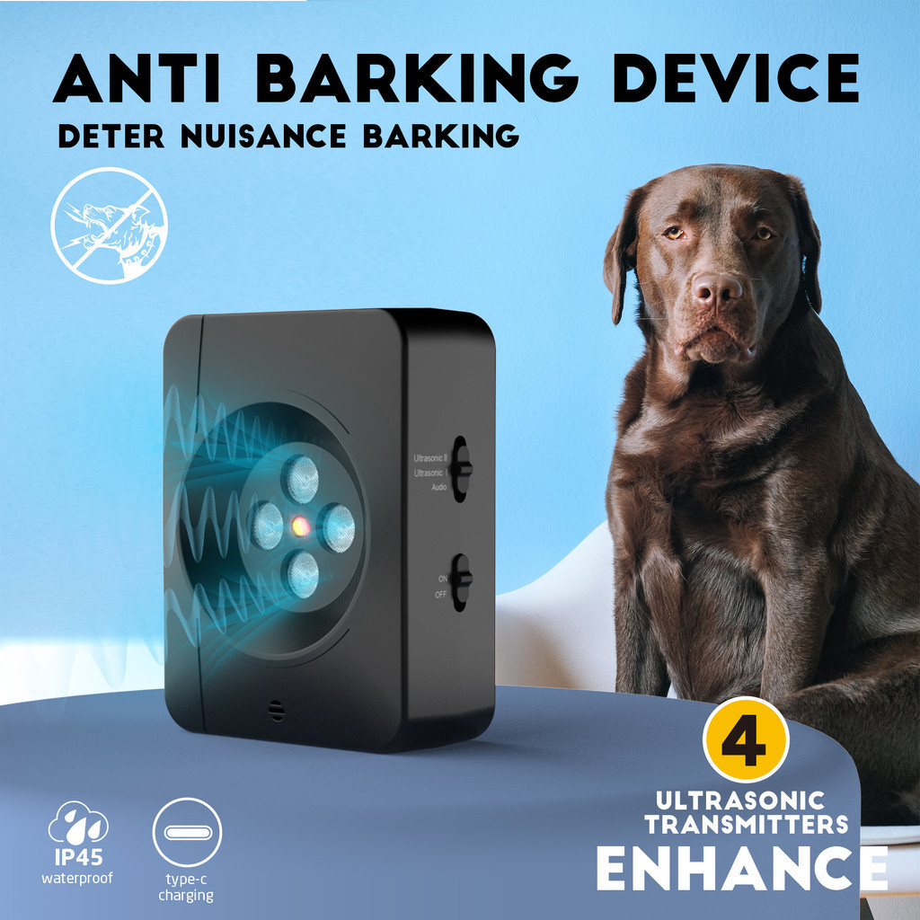 Jual Anti Barking Device,Dog Barking Control Devices with 3 Modes ...