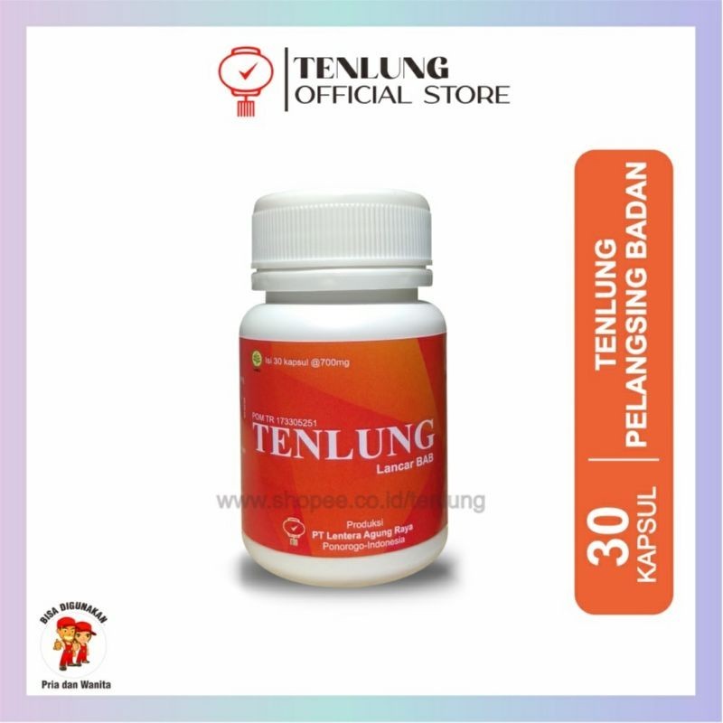 Jual Tenlung Pelangsing Tubuh 30 Kapsul - Tenlung Obat Lancar BAB ...