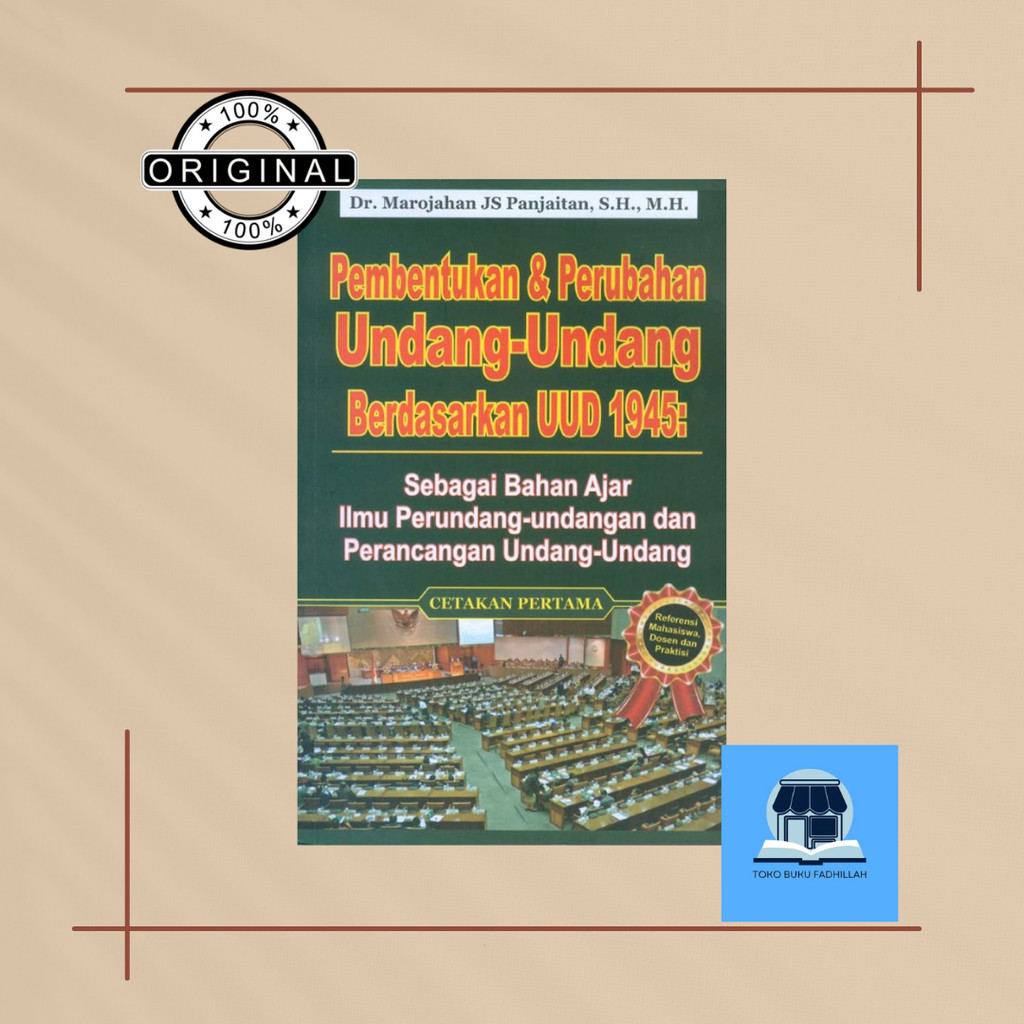 Jual Pembentukan & perubahan undang undang berdasarkan UUD 1945 ...