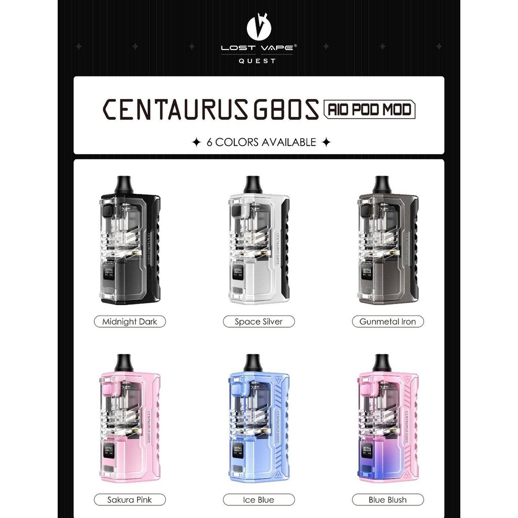 Jual DEVICE Mod AIO LOST VAPE G80S Kit | Shopee Indonesia