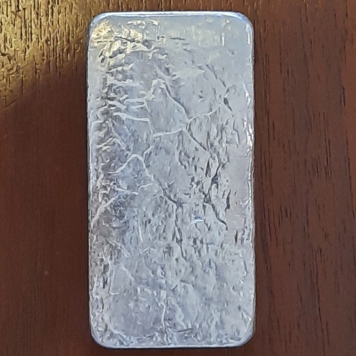 Jual LOGAM MULIA PERAK BATANGAN MURNI 10 OZ MONARCH STONE STRUCK SILVER ...