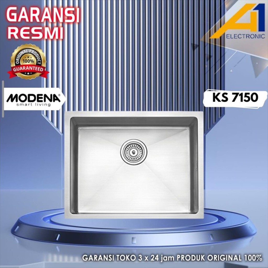 Jual Kitchen Sink MODENA KS 7150 / KS7150 Stainless Bak Cuci Piring ...
