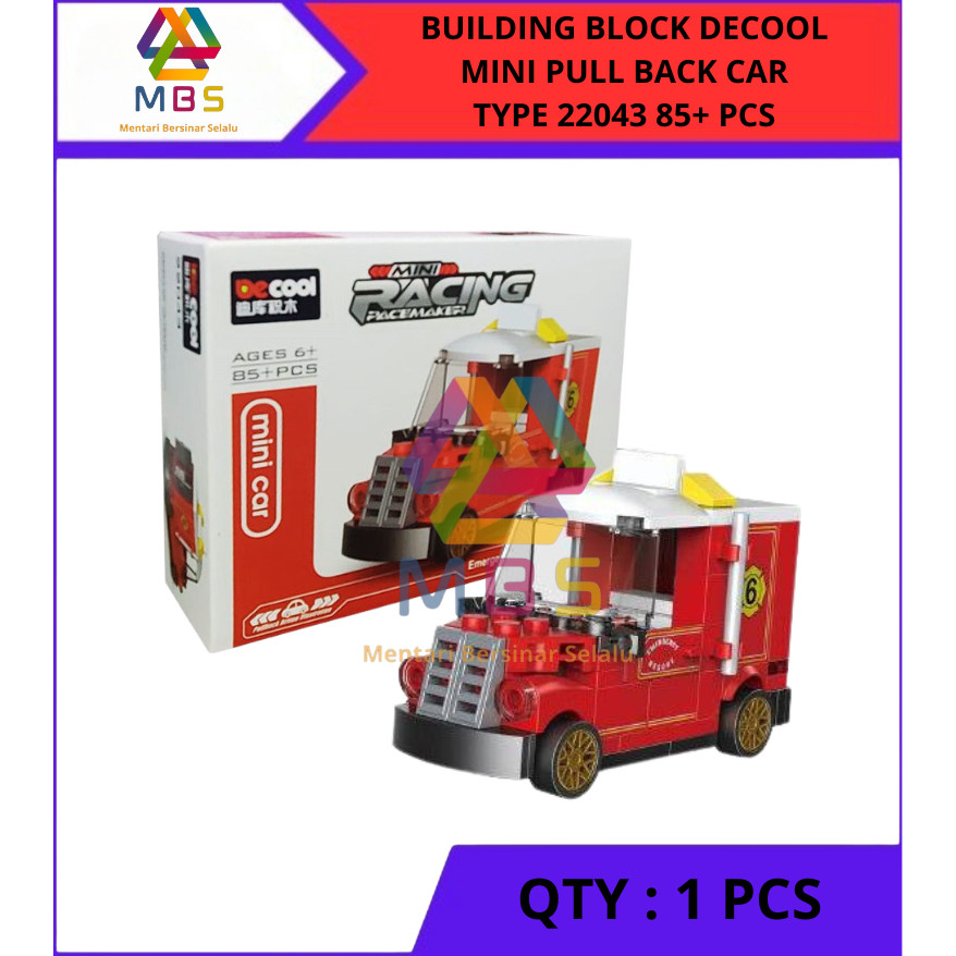 Jual MAINAN SUSUN BALOK DECOOL TRUK MOBIL MINI TYPE 22043 85+ PCS | Shopee Indonesia
