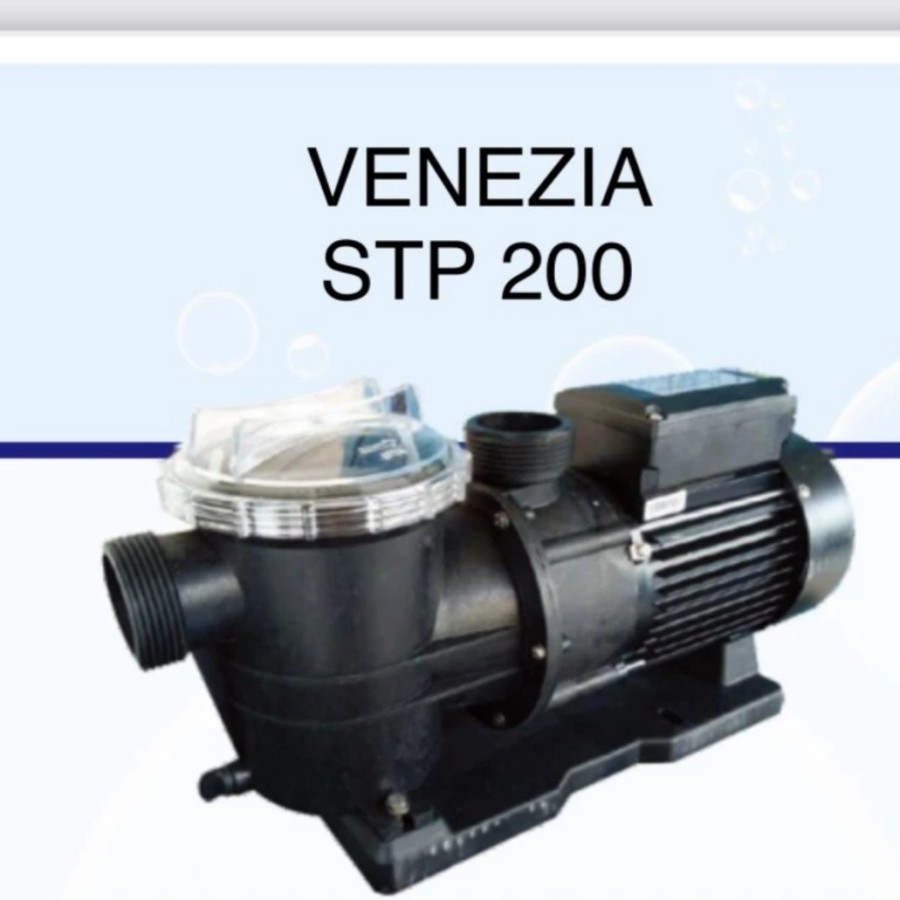 Jual Pompa Venezia STP-200 Pompa Kolam Renang 2 Hp 1P hase 2 inchi ...
