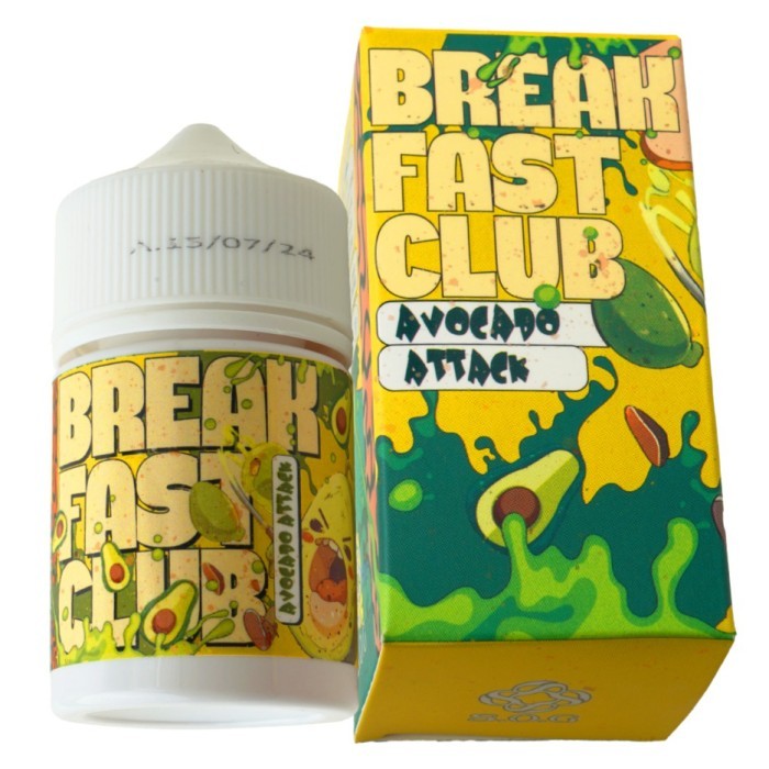 Jual Liquid Vape Vapor Breakfast Club Avocado Attack 60ML By SOG ...