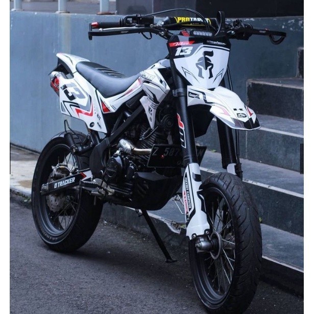 Jual Decal/Stiker crf 150l/Gordon/ D'Tracker /CRF /KLX BF full body ...