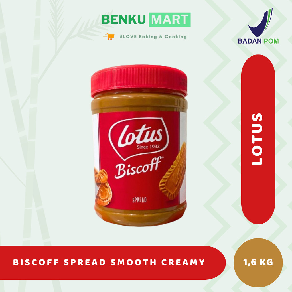 Jual Biscoff lotus Spread smooth/original 1.6 kg | Selai Lotus Biscoff ...